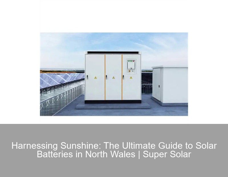 Harnessing Sunshine: The Ultimate Guide to Solar Batteries in North ...